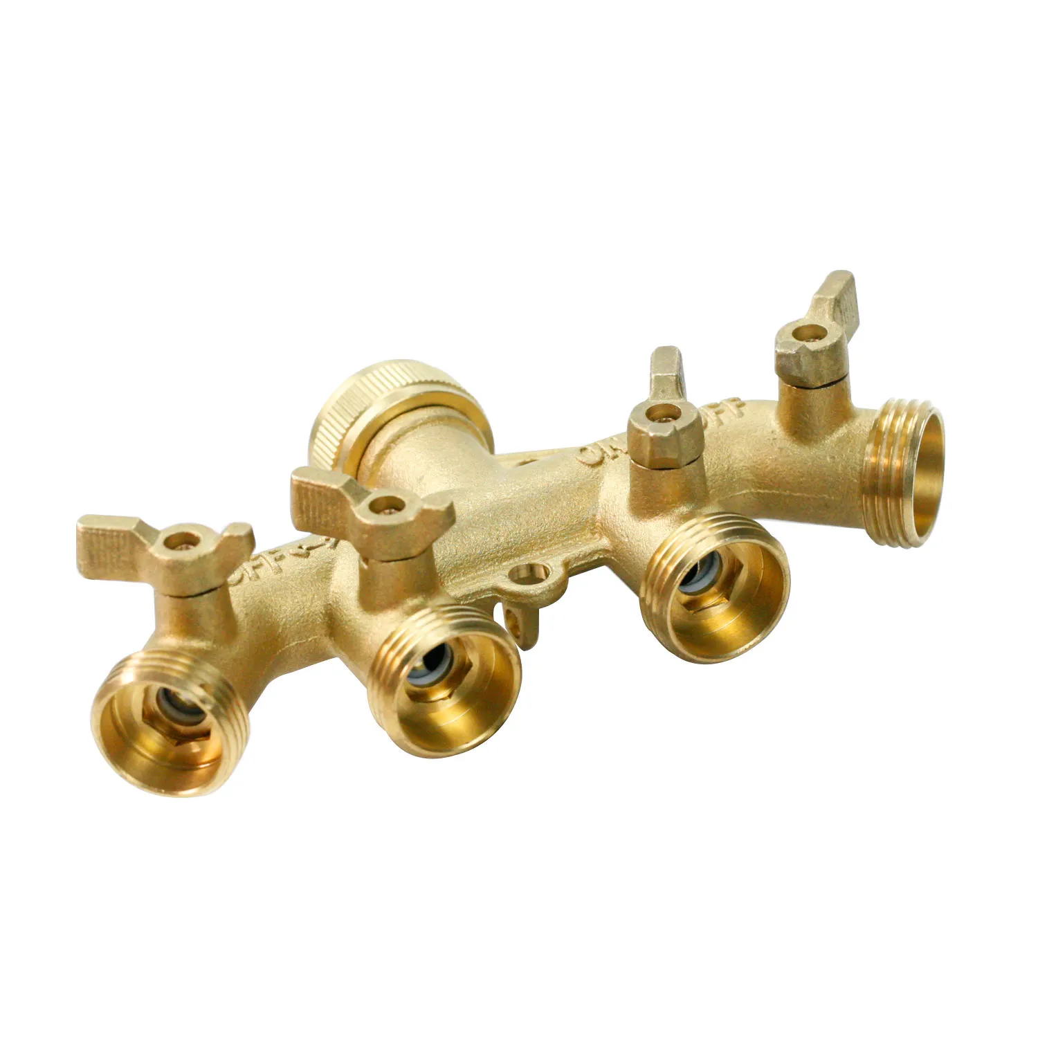Wholesale Tool Hose Splitter Brass 4 Way Hose Connect for Garden ...